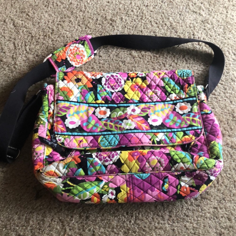 Vera Bradley Messenger Bag - Gem